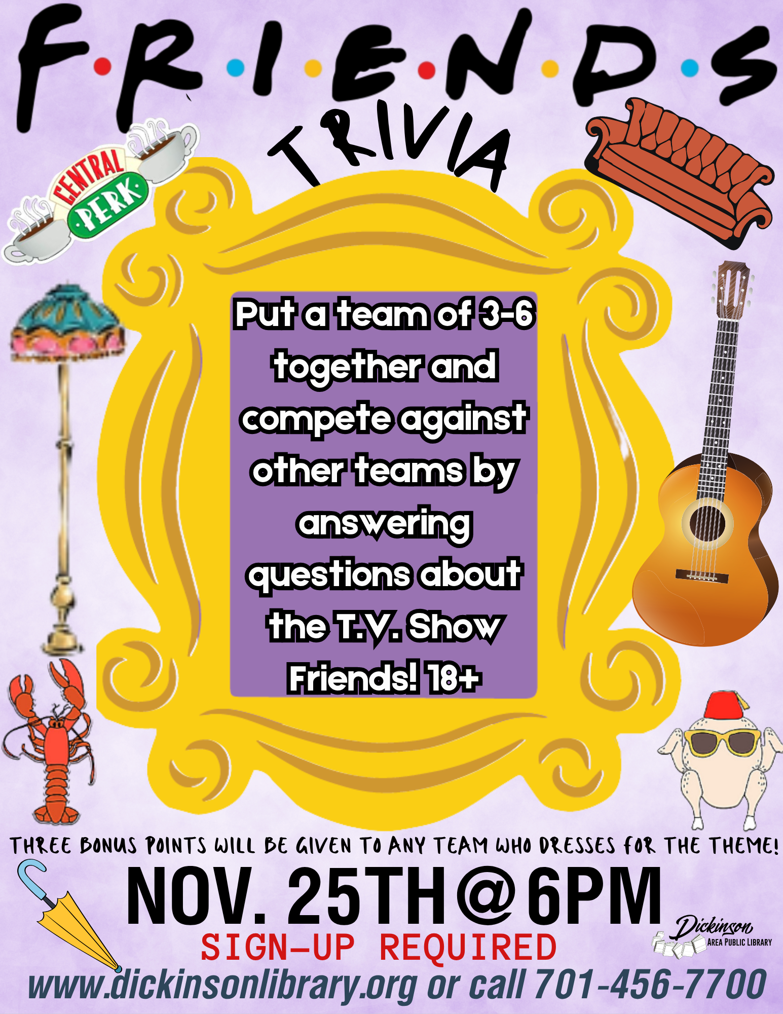 Friends Trivia Night | Dickinson ND
